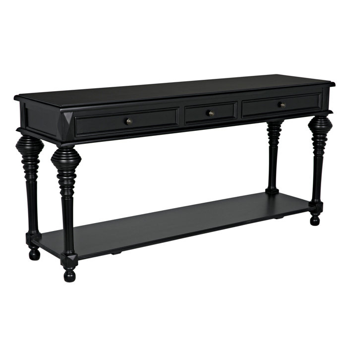 Noir Colonial Console Table | Wayfair
