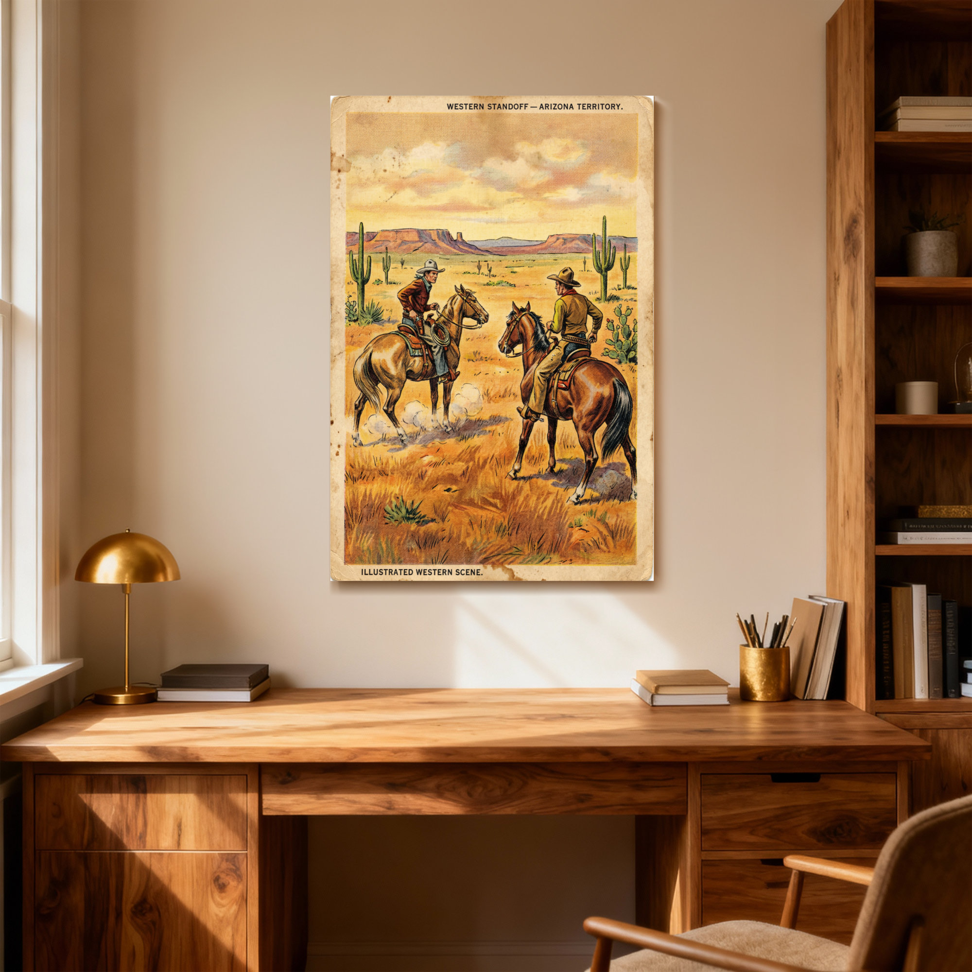 Canora Grey Fashion Western Standoff Arizona Territory Cowboys On ...