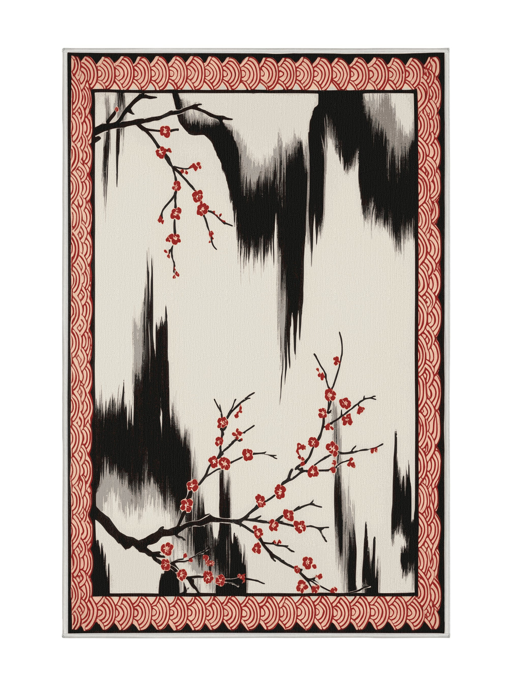 Winston Porter Rippled Elegance Rug | Wayfair