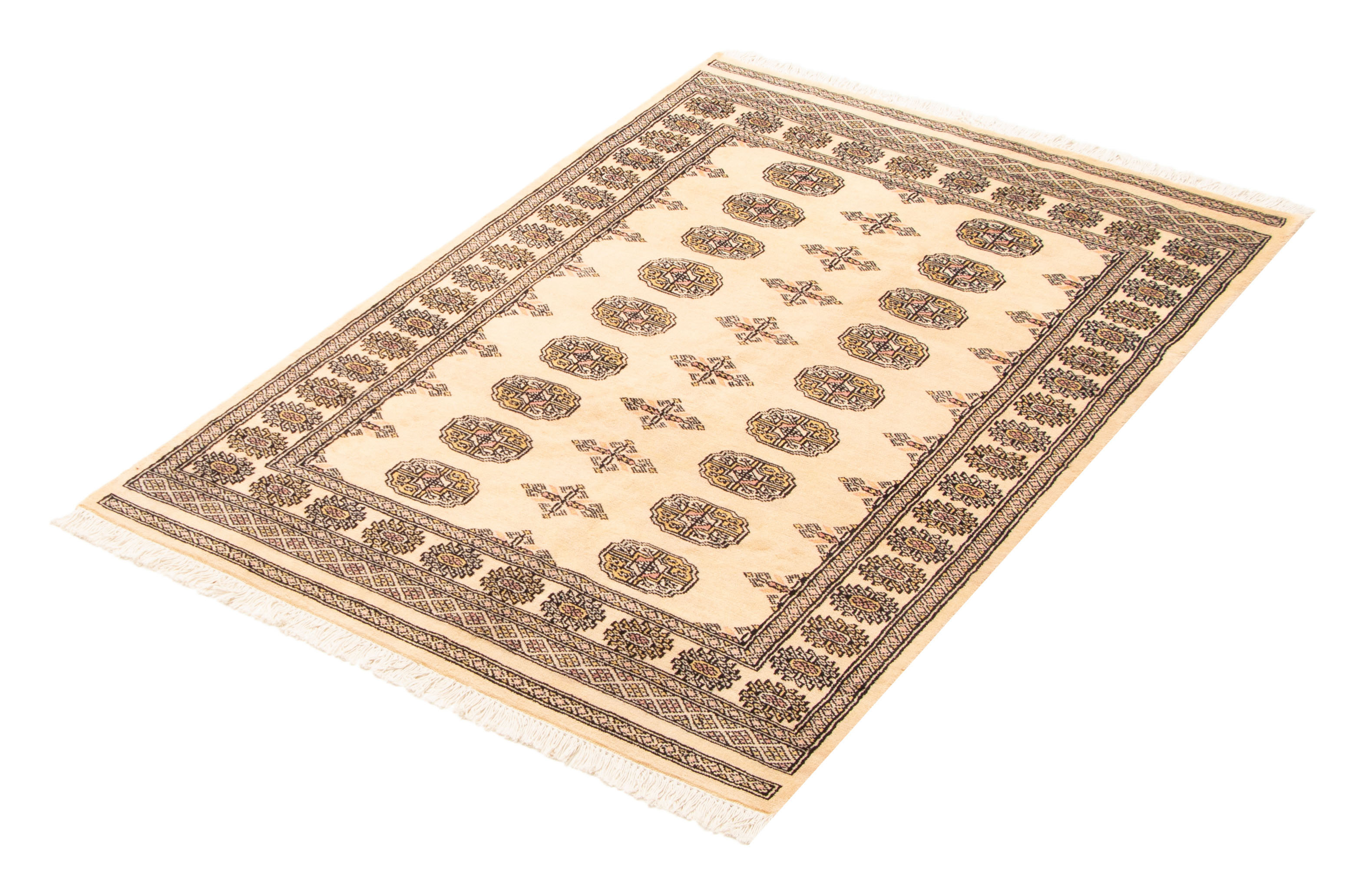 Bloomsbury Market One-of-a-kind Hand-knotted Peshawar Bokhara Beige 4'1 ...
