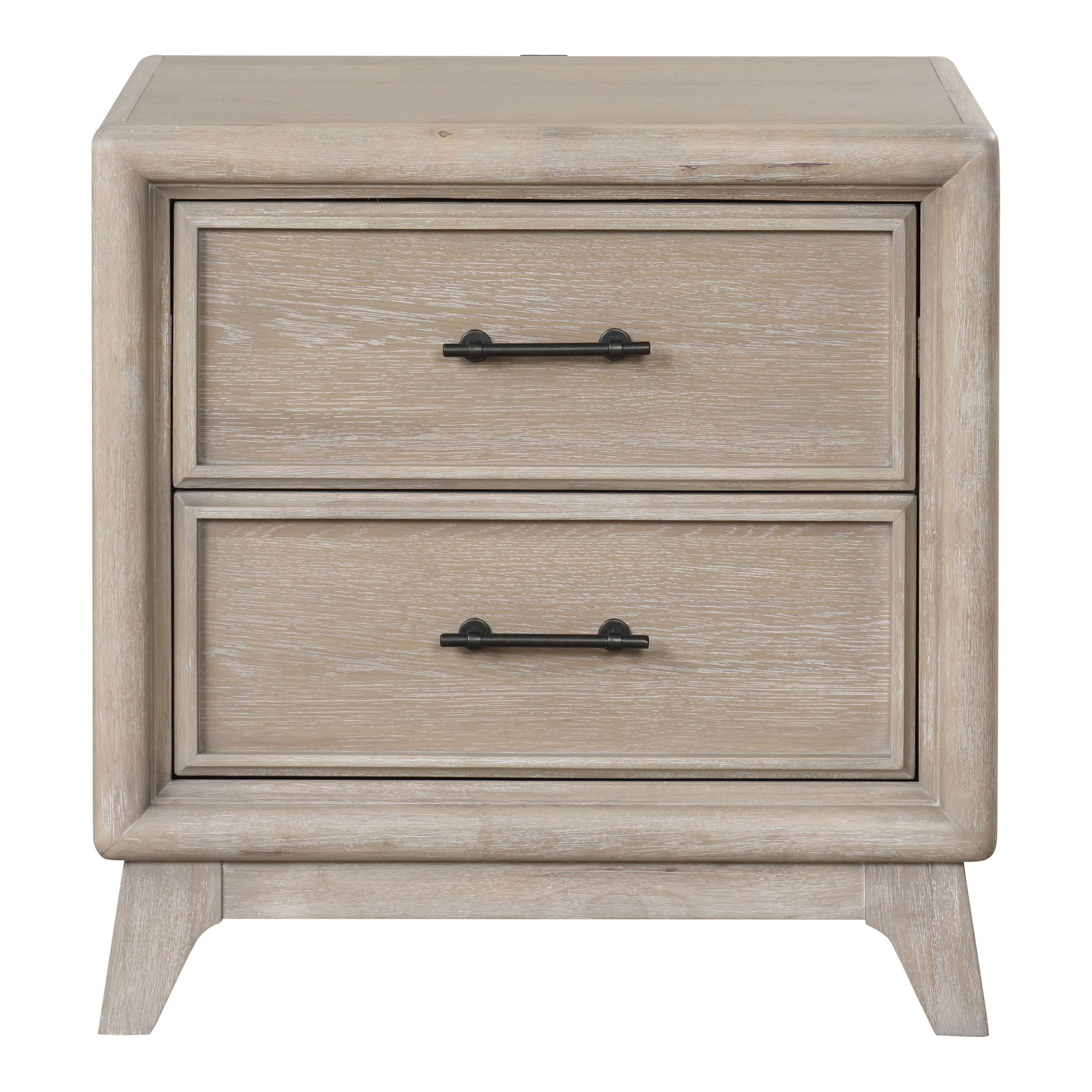 Gracie Oaks Jayren 2-Drawer Nightstand | Wayfair