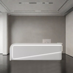 Artistic Soul XKX Premium Furniture Rectangular Modern Front Desk ...