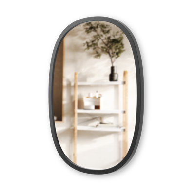 Umbra Hub Oval Rubber Wall Mirror & Reviews | Wayfair
