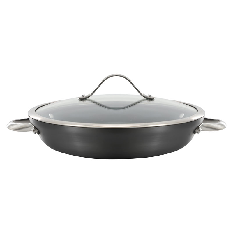 Calphalon Signature™ Hard-Anodized Aluminum Nonstick 12" Sauteuse Pan ...
