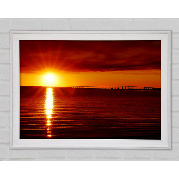 Bright Star Amazing Sun Rays - Single Picture Frame Art Prints ...