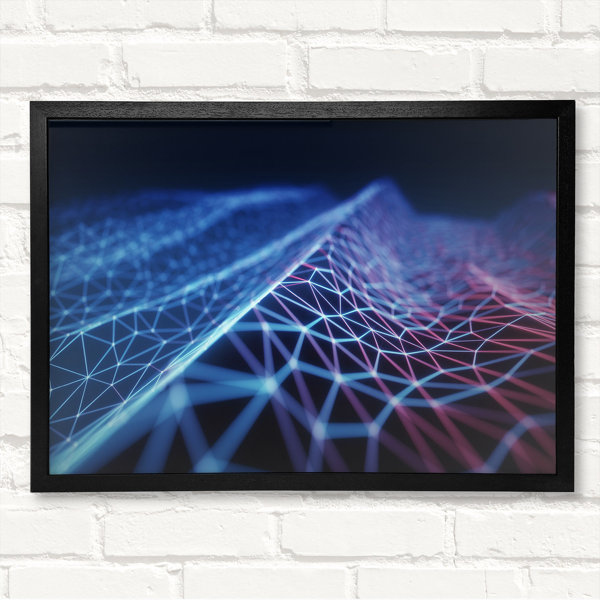 Ivy Bronx Isometric Grid in 3 Dimensional View | Wayfair.co.uk