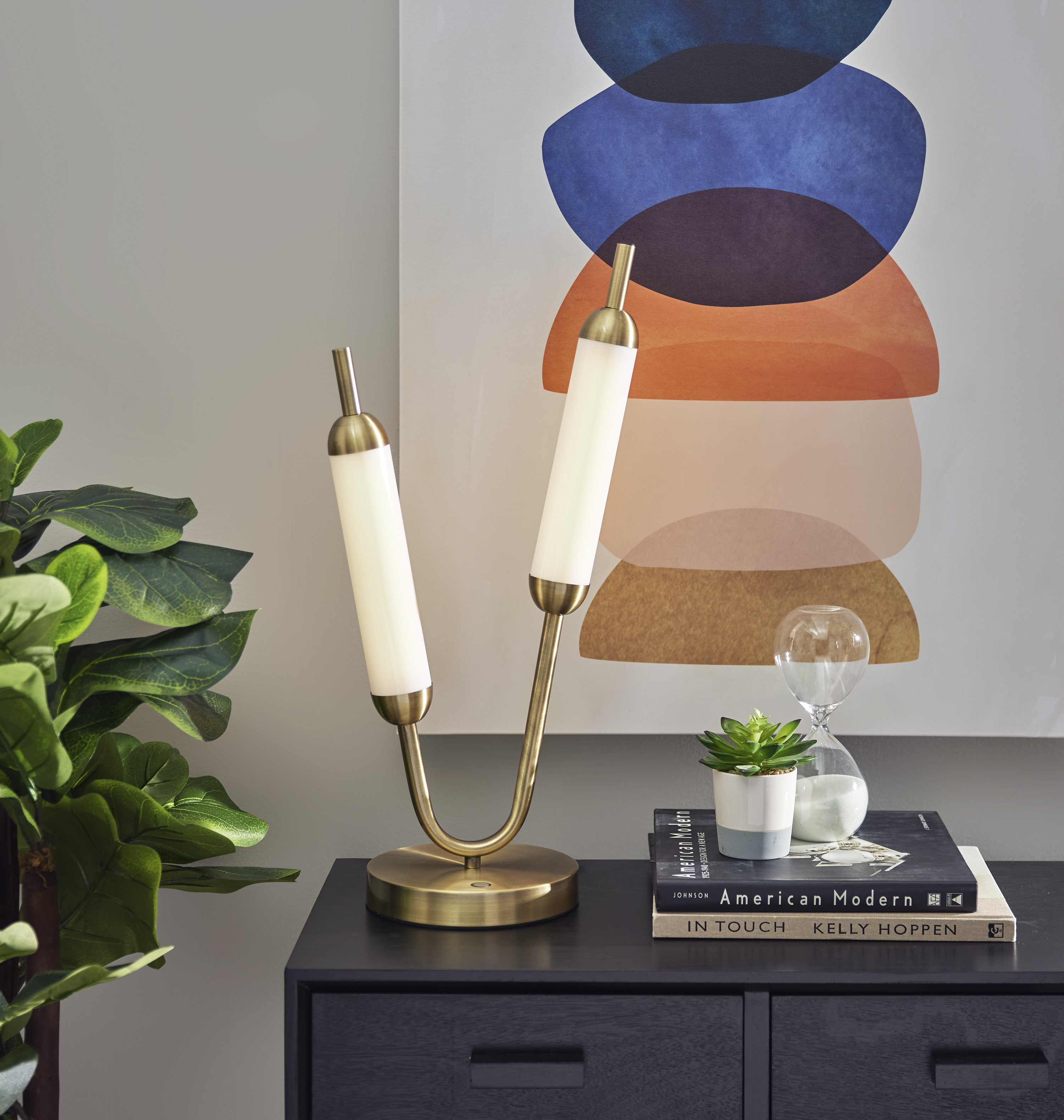 Adesso Pierce LED Table Lamp | Wayfair