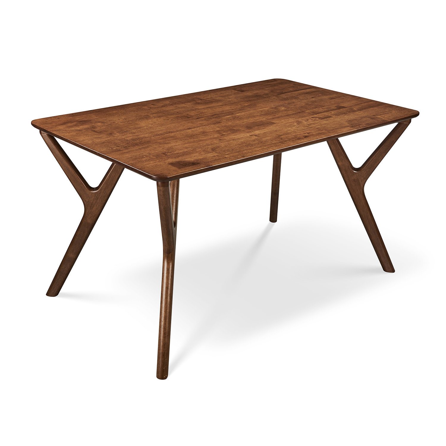 George Oliver Astoria Rectangle Wooden Dining Table - 140cm | Wayfair.co.uk