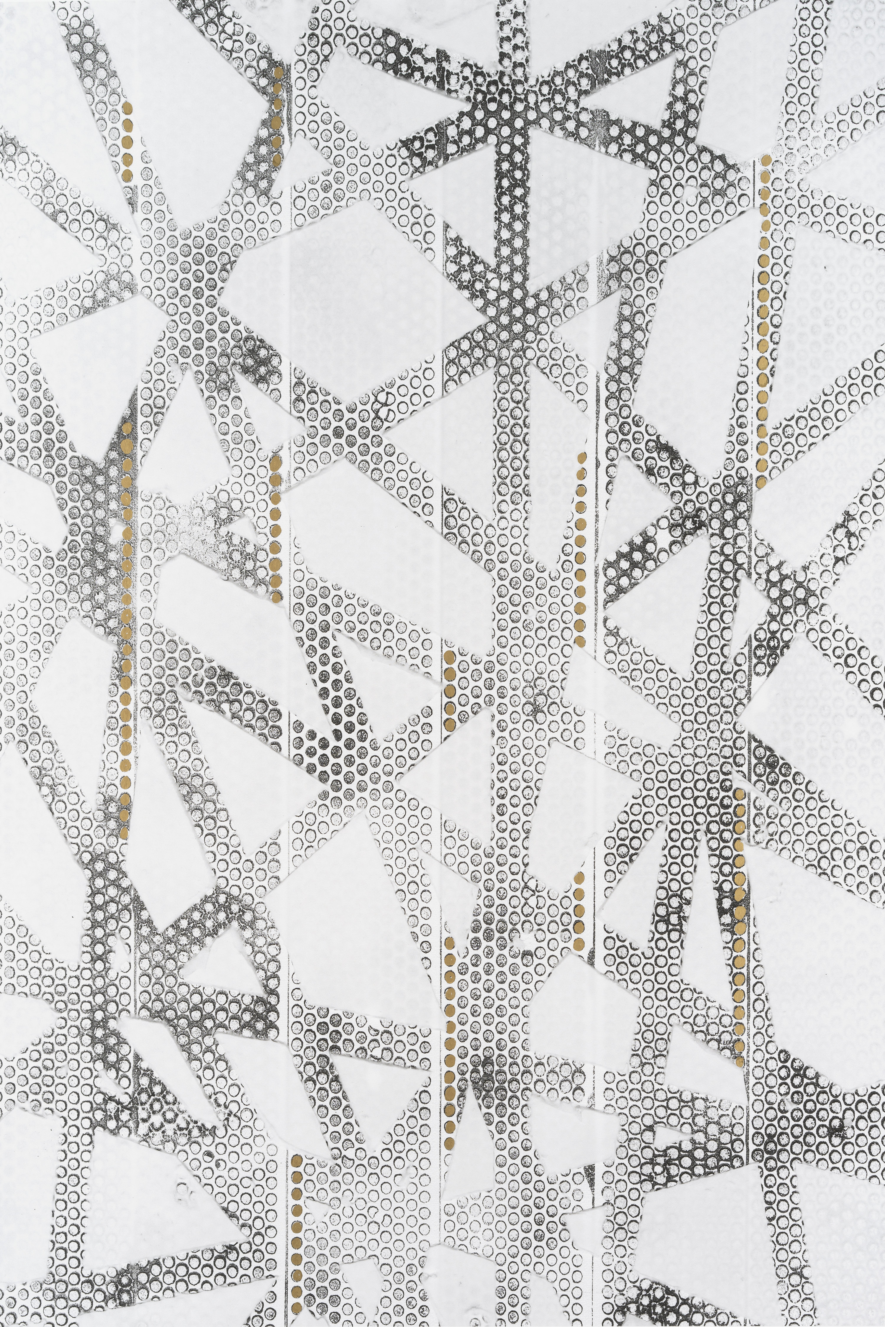 Ivy Bronx Kemiya Stippled II by Vanna Lam - Wrapped Canvas Print | Wayfair