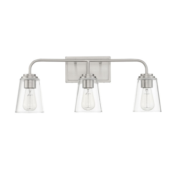 Wade Logan® Hammes 3 - Light Dimmable Vanity Light & Reviews | Wayfair