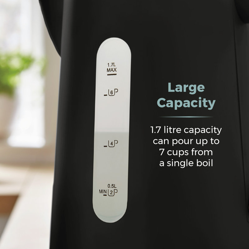 Tower Scandi Stainless Steel Kettle with Rapid Boil and Boil Dry ...