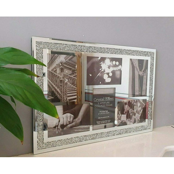 Fairmont Park Nessie Silver Glass Picture Frame | Wayfair.co.uk