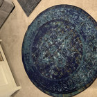 Bungalow Rose Performance Blue Rug & Reviews | Wayfair