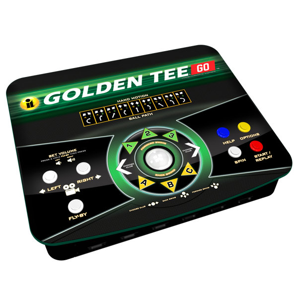 Golden Tee Go 4 Player Plug-In Tabletop Arcade Machine | Wayfair