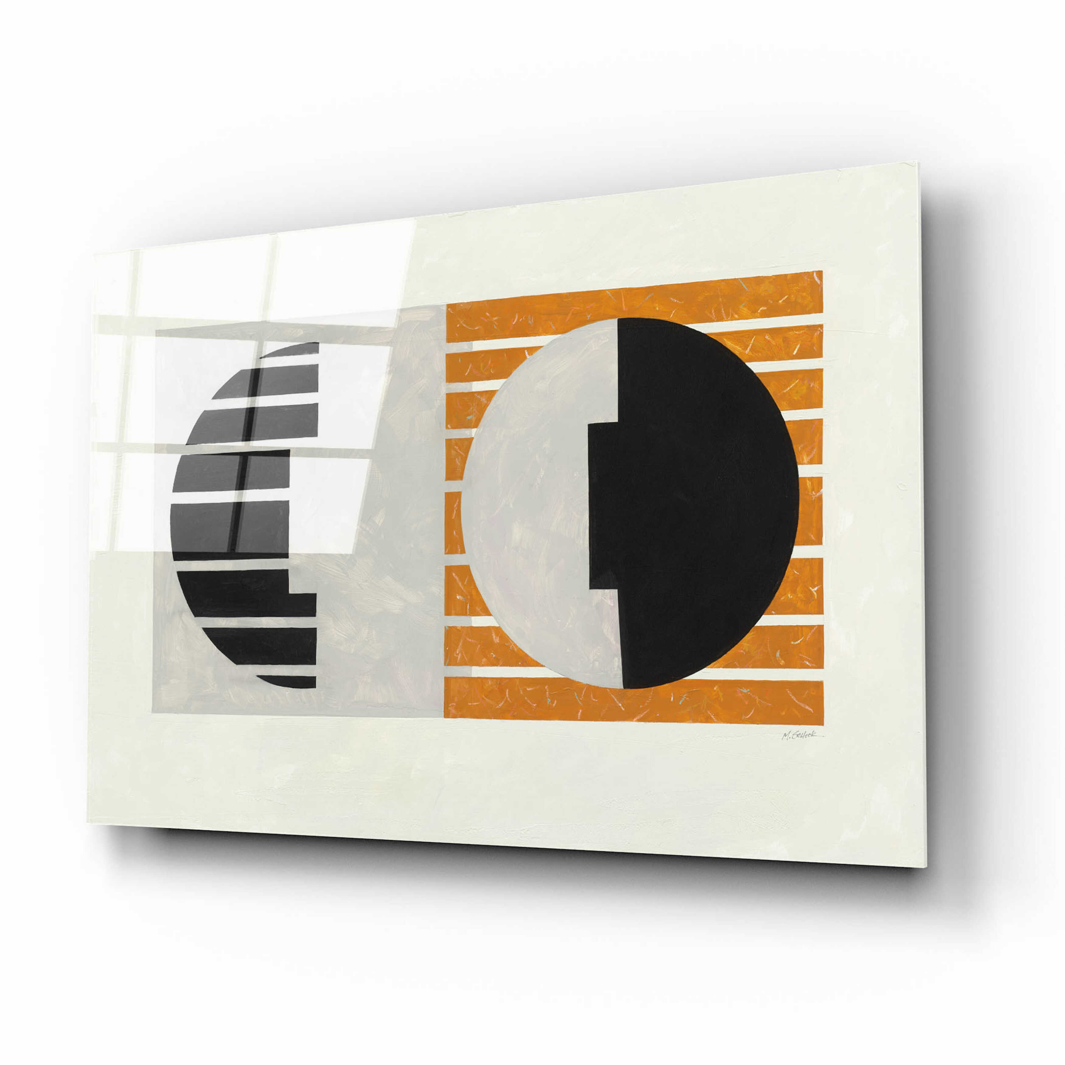 Wrought Studio™ 'Latitude' By Mike Schick, Acrylic Glass Wall Art ...
