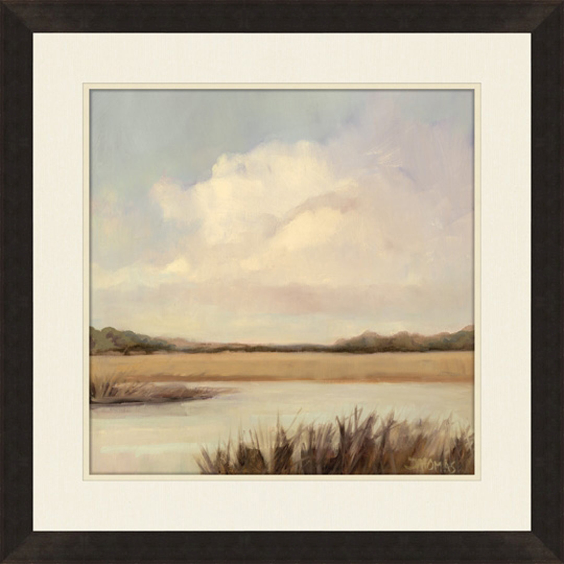 Wendover Art Group Pink Sunrise - Picture Frame Painting on Paper | Wayfair