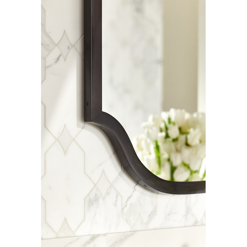 Robern Craft Series Traditional Scalloped Bathroom / Vanity Mirrors ...