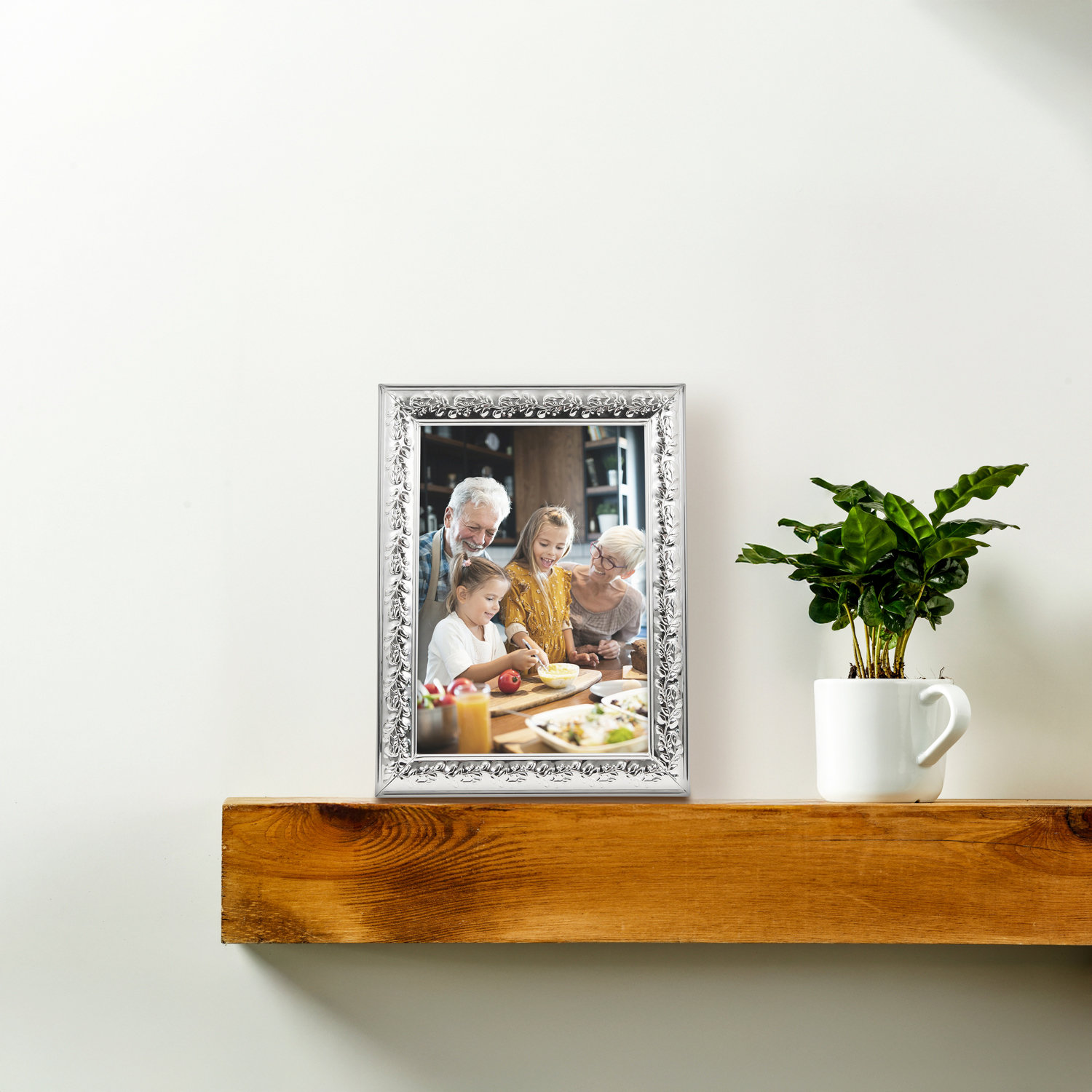 Lark Manor Silver Metal Picture Frame | Wayfair.co.uk