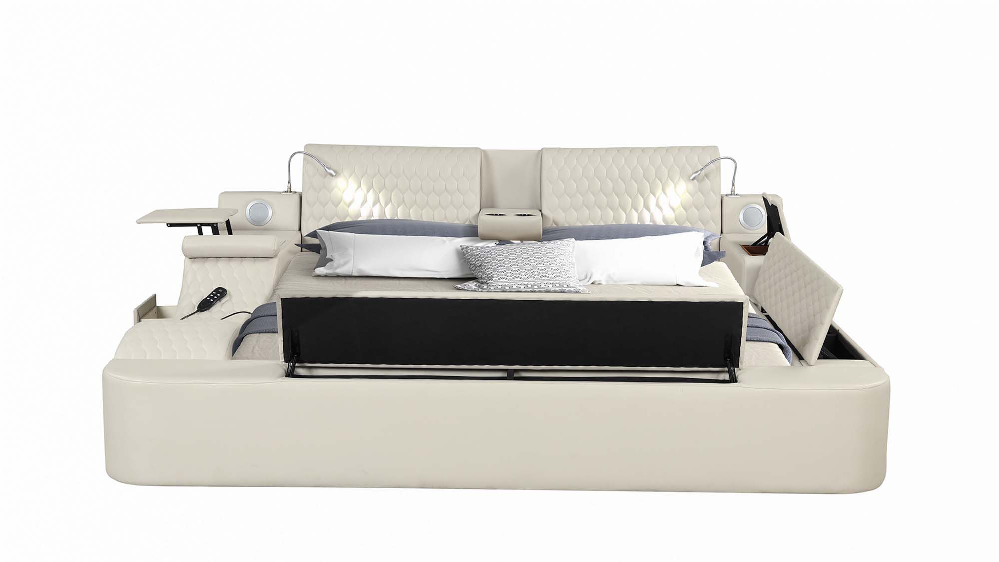 Hokku Designs Smart Multifunctional Bed Made With Wood(Only Bed) | Wayfair