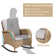 Winston Porter Aluel 2 - Person Rocking Chairs and Side Table Seating ...
