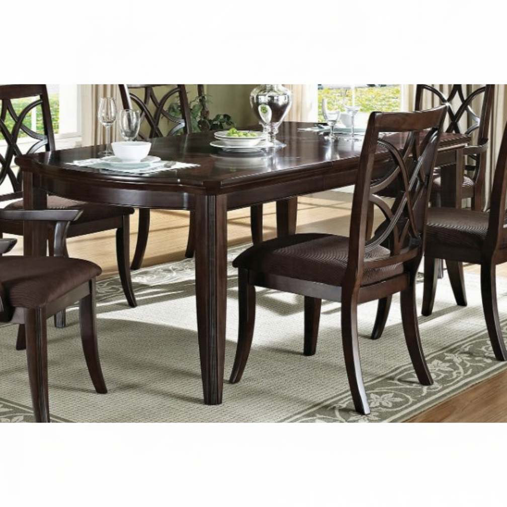 Lark Manor Dark Walnut Finish Dining Table - Wayfair Canada
