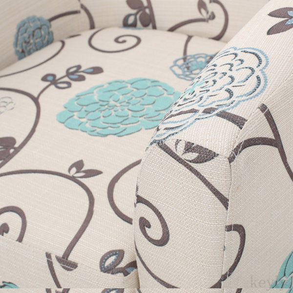 Red Barrel Studio® Tacie 29" Wide Barrel Chairbirch wood legs 29"W x 30 ...