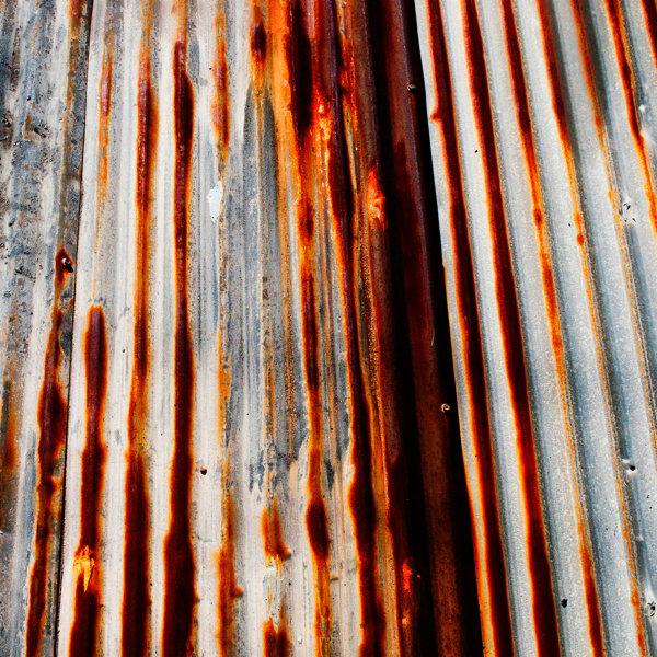 Orren Ellis " Rusted Lines " by Caleb Troy Painting Print - Wayfair Canada