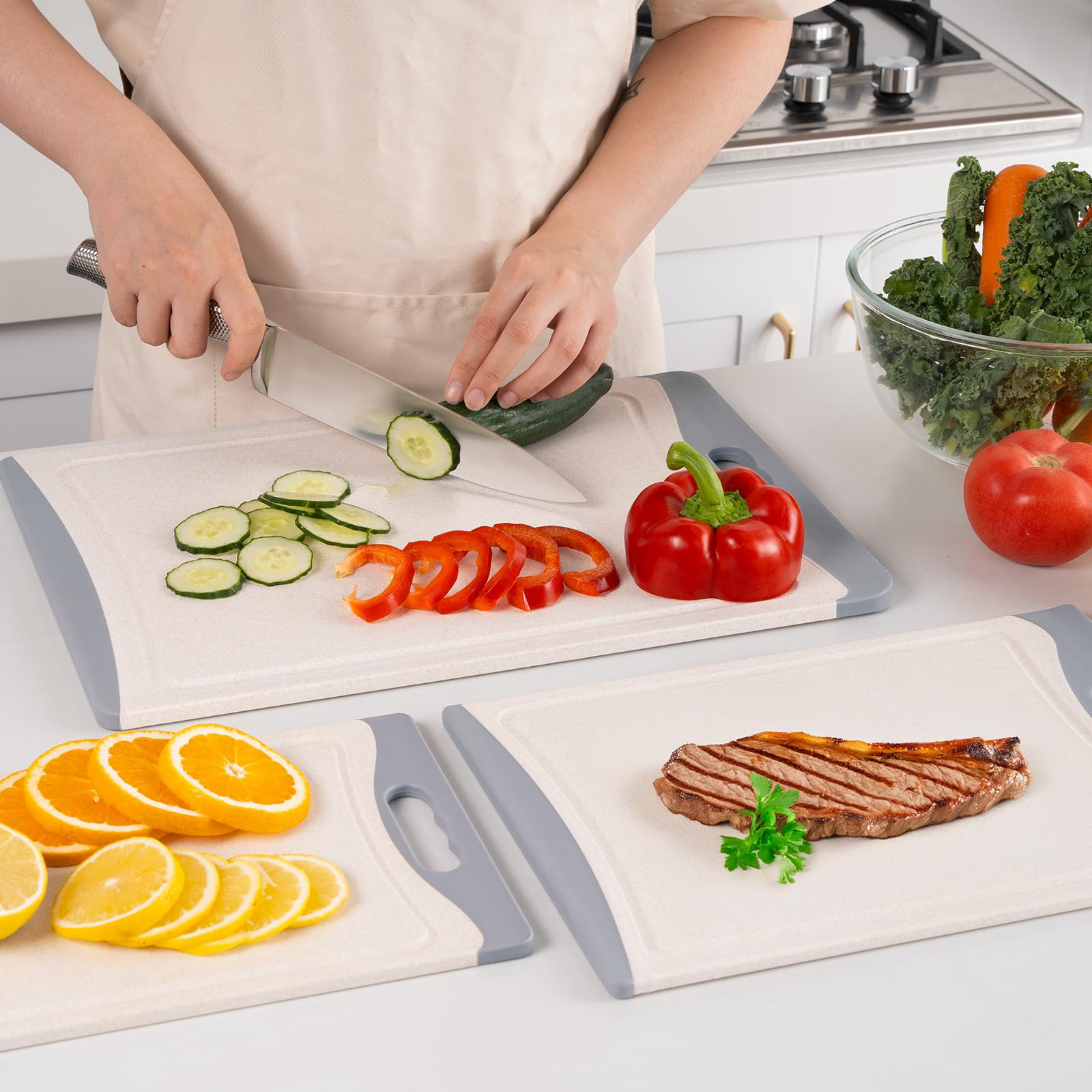 PET SUPPLY PLUS INC Extra Large Cutting Boards, Plastic Cutting Boards ...