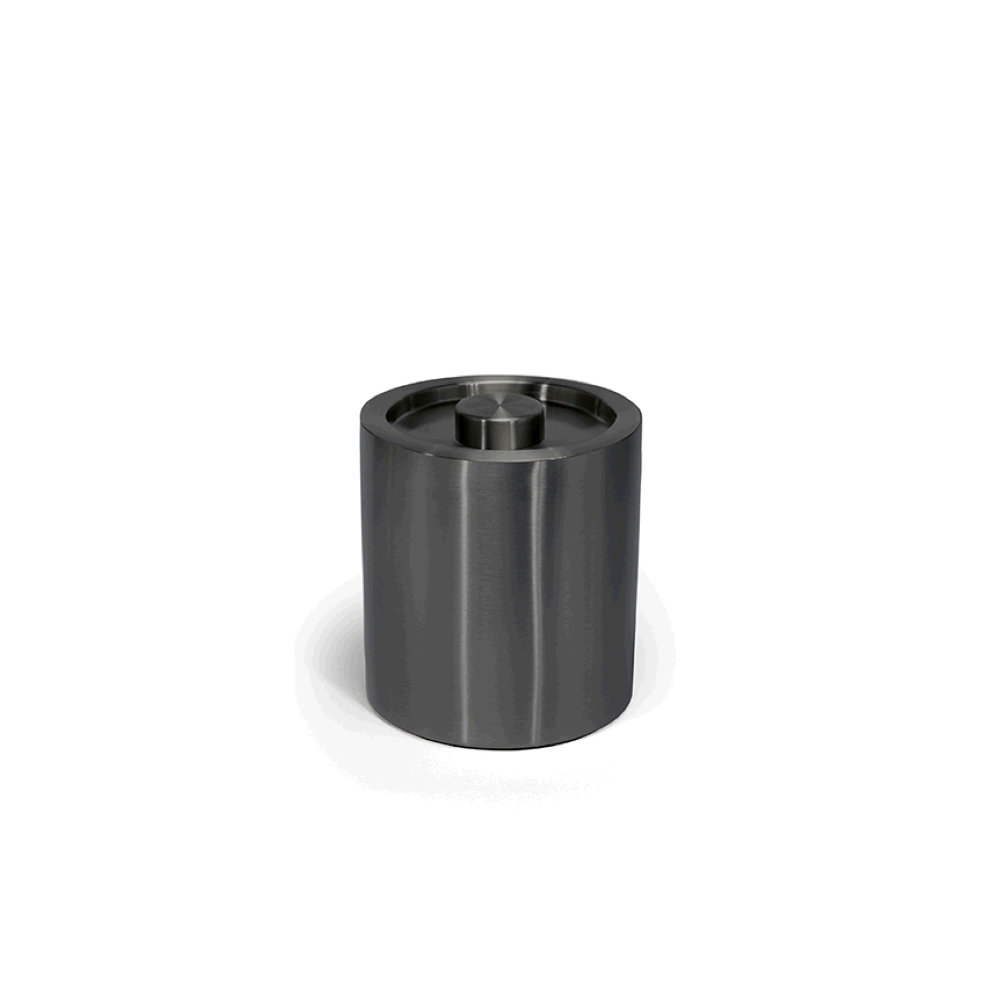 room360® Round Brushed Stainless Ice Bucket | Wayfair