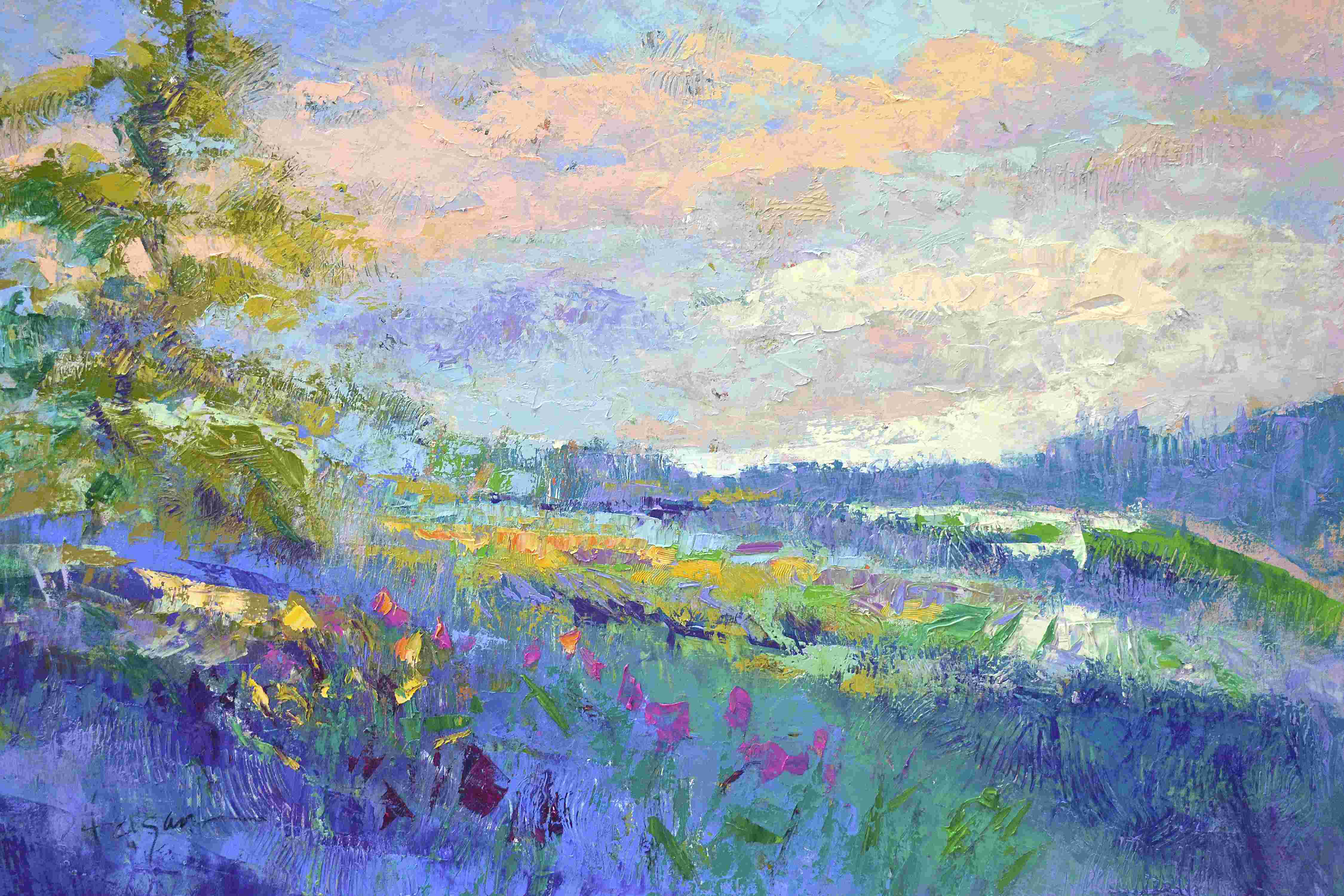 Wildon Home® On a Happy Day - Wrapped Canvas Painting | Wayfair