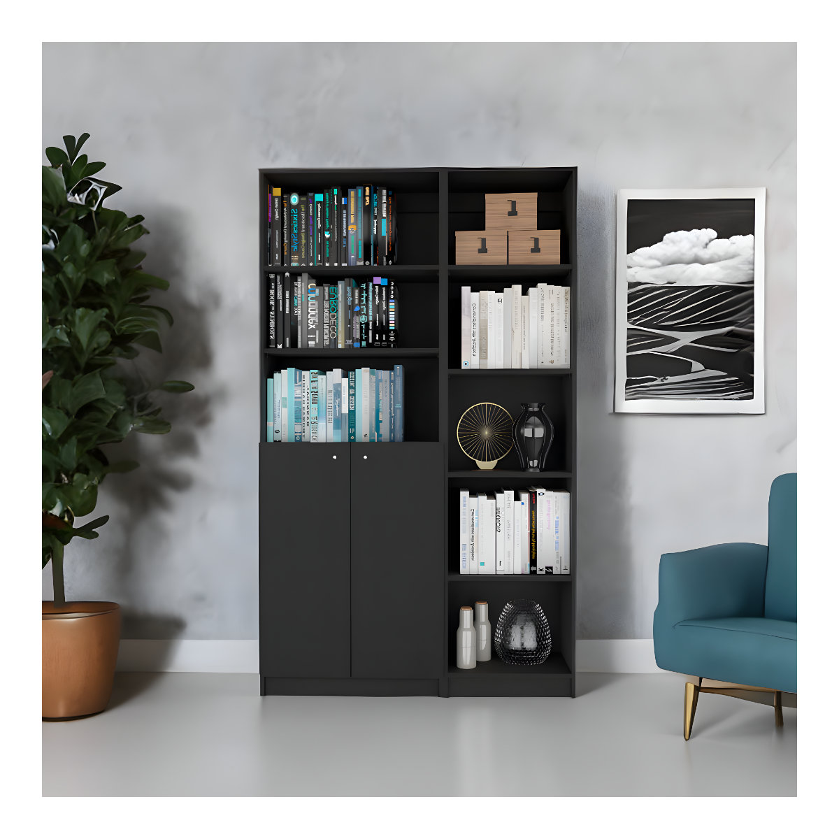 Hokku Designs Tadisa Bookcase | Wayfair
