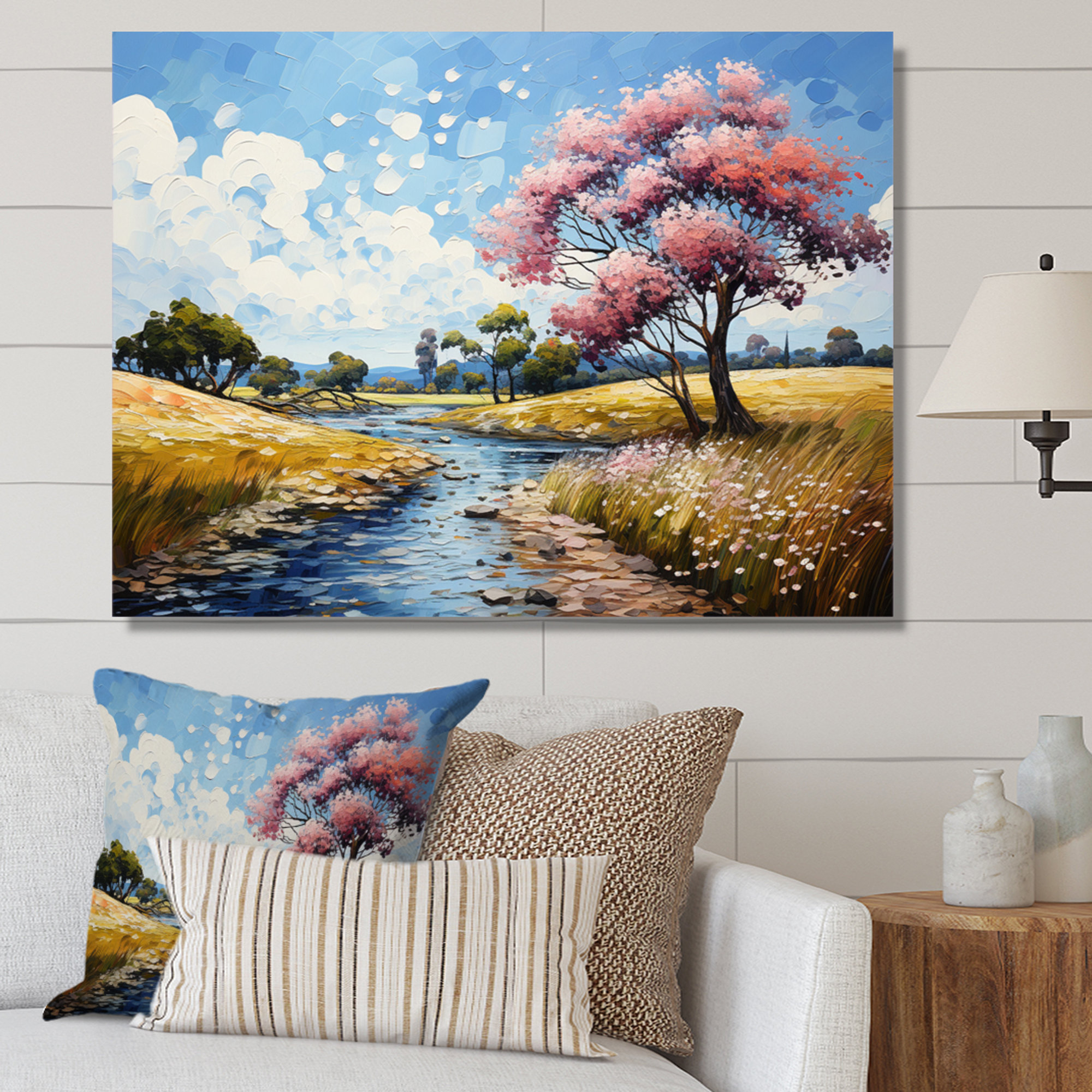 Winston Porter " Vangogh Dandelions In The Meadow I " by Vincent Van ...