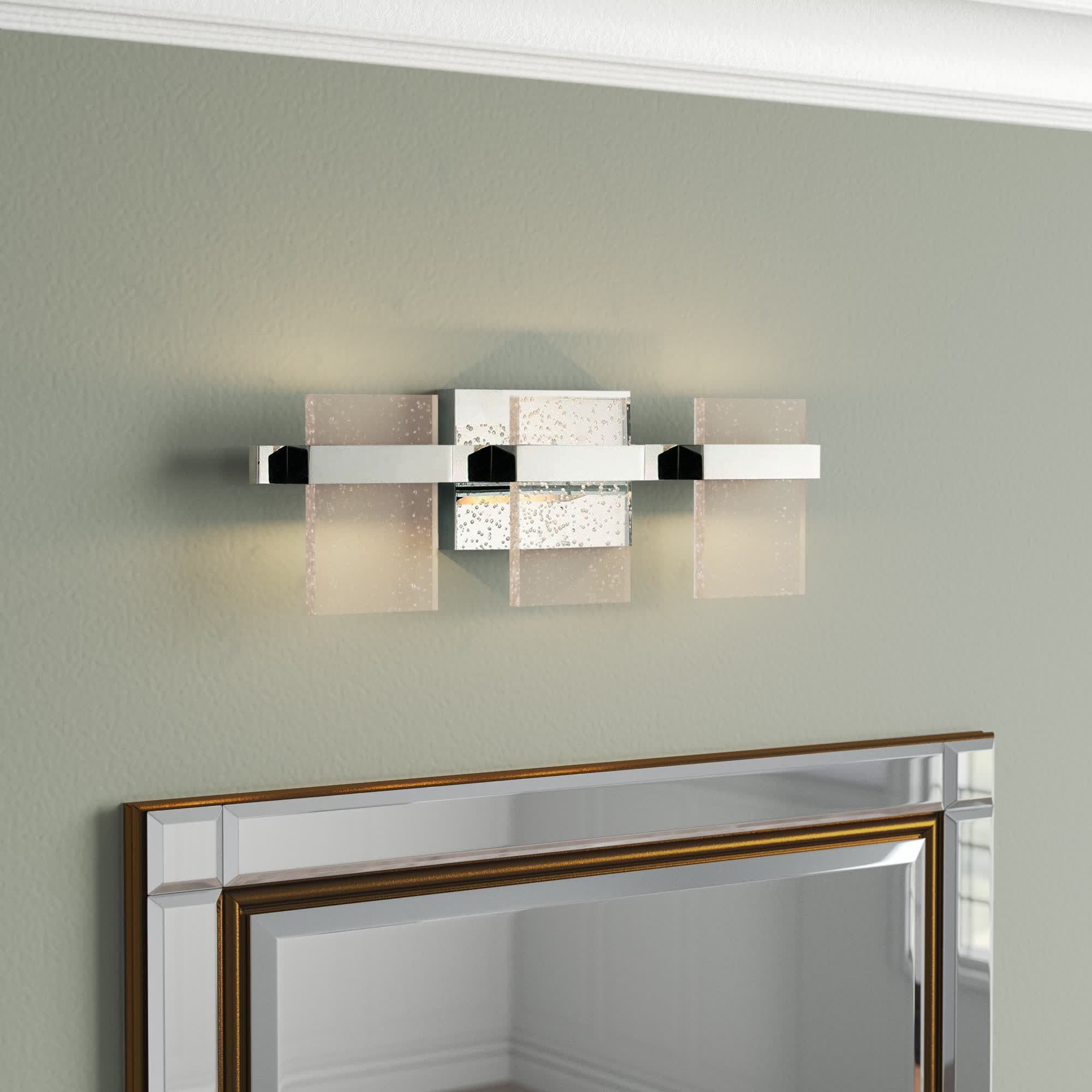 Willa Arlo™ Interiors Cascio 3-Light Dimmable LED Vanity Light ...