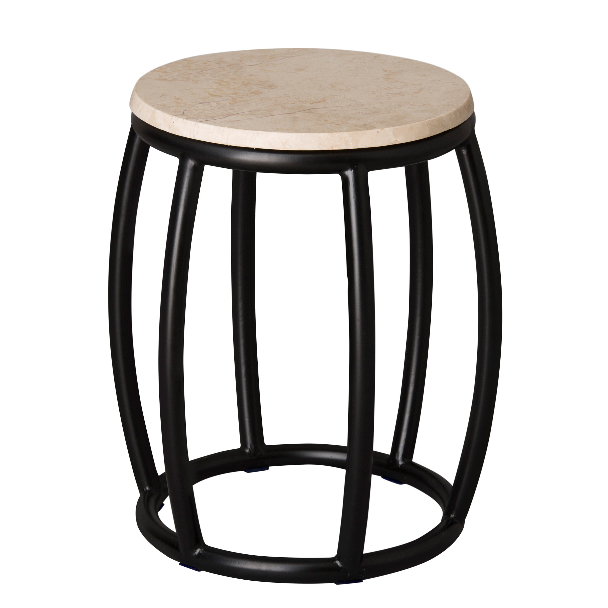 17 Stories Steel Accent Stool | Wayfair