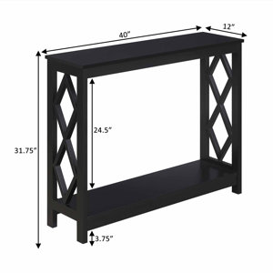 Ebern Designs Dimson 40'' Console Table & Reviews | Wayfair