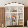 Ophelia & Co. House-Shaped Storage Rack With Nine Storage Compartments ...