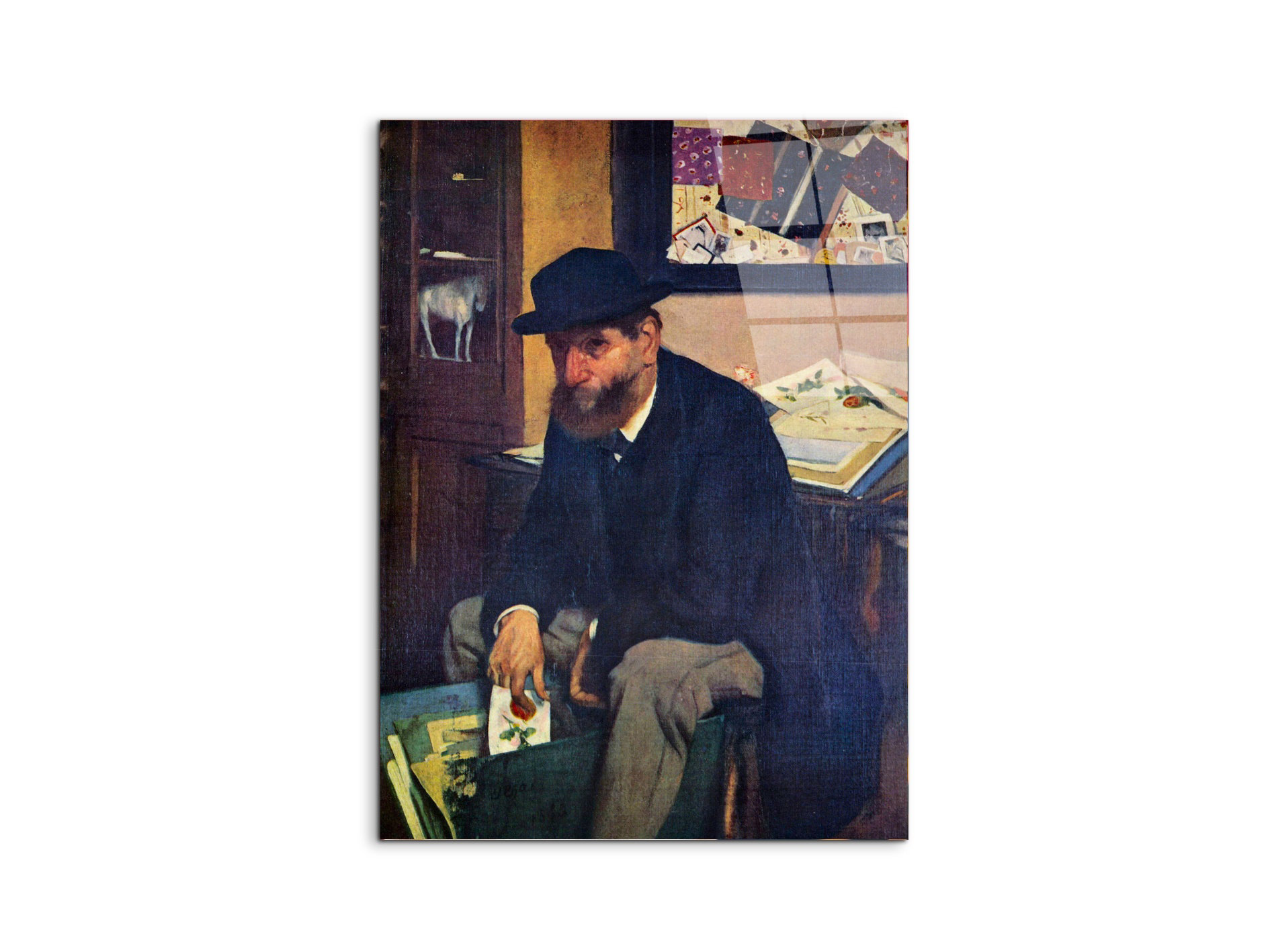 Lark Manor The Amateur By Degas Edgar 80cm H X 60cm W CrystalArt ...