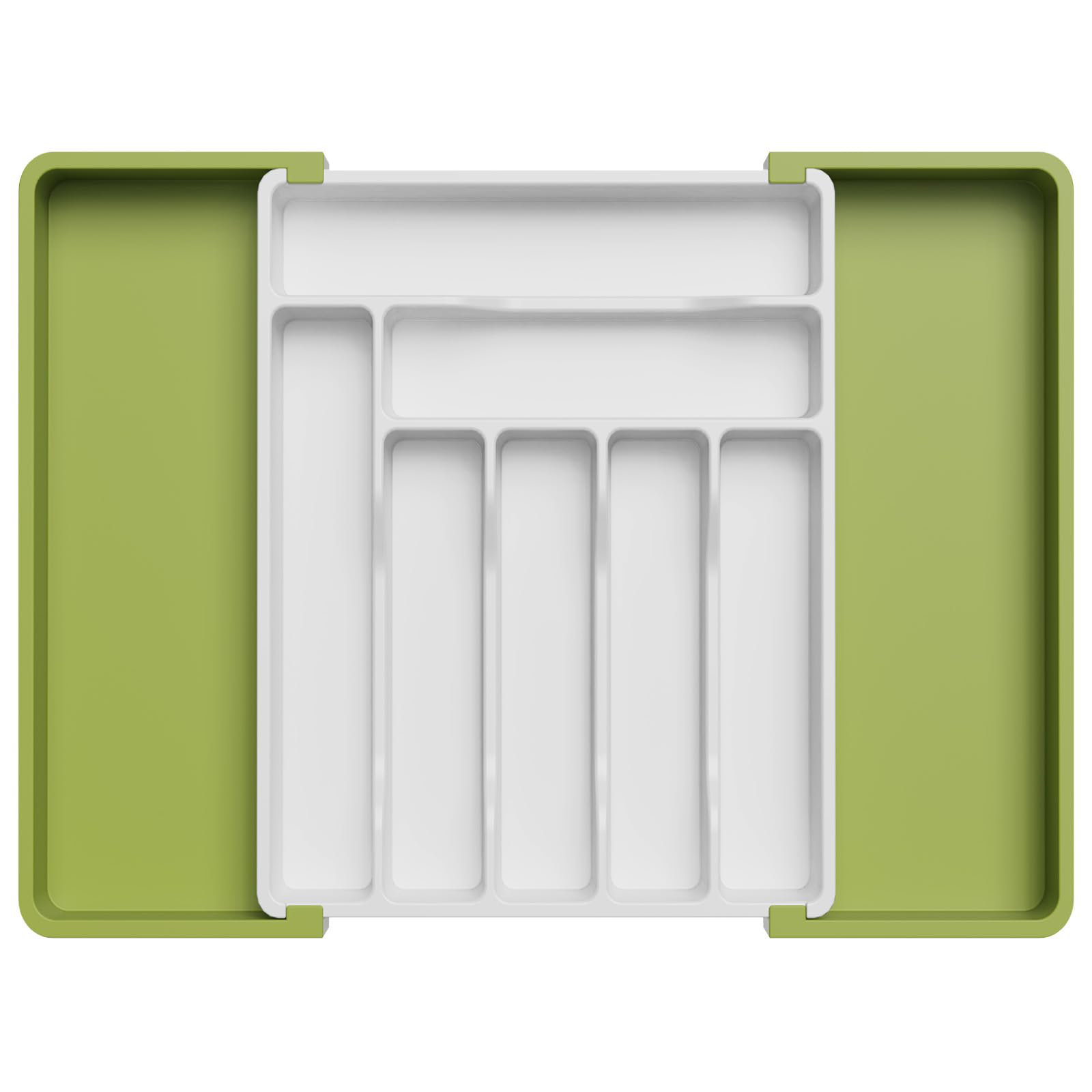 Hokku Designs Expandable 9-Compartment Kitchen Drawer Organizer ...