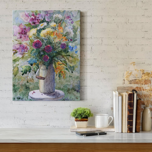 Purple Canvas Art You'll Love | Wayfair