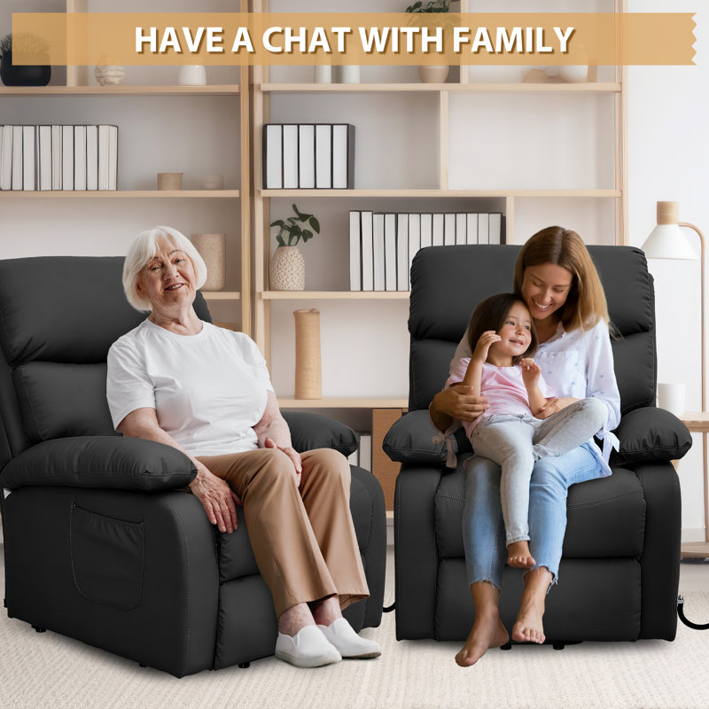 Latitude Run® Power Lift Recliner Chair for Elderly,Ergonomic Lounge ...