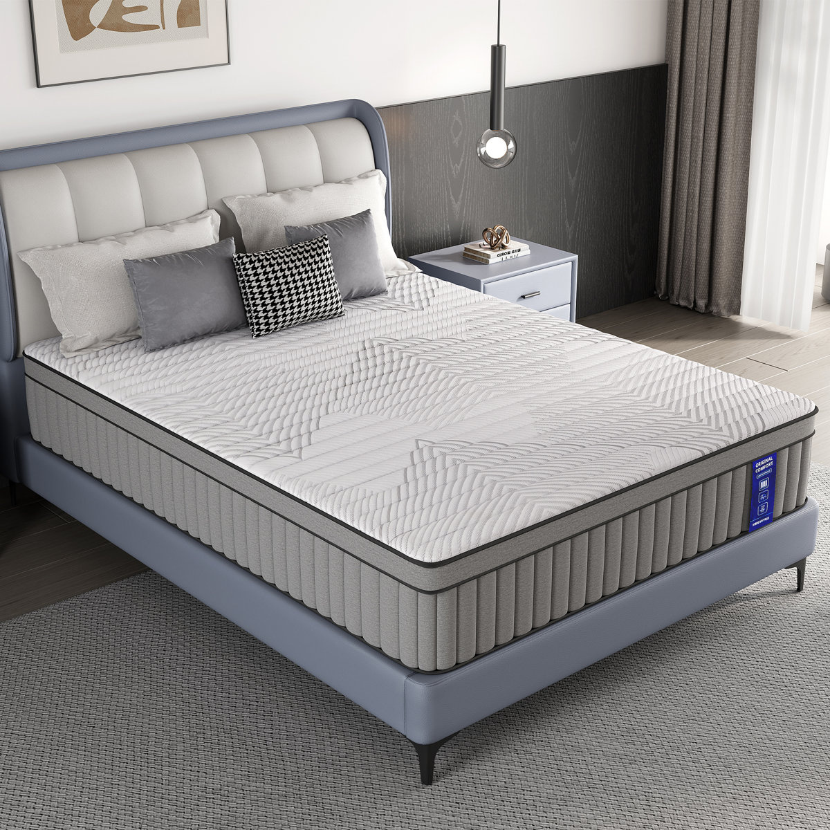 Wayfair Sleep™ Wayfair Sleep 14" Medium Hybrid Mattress & Reviews | Wayfair