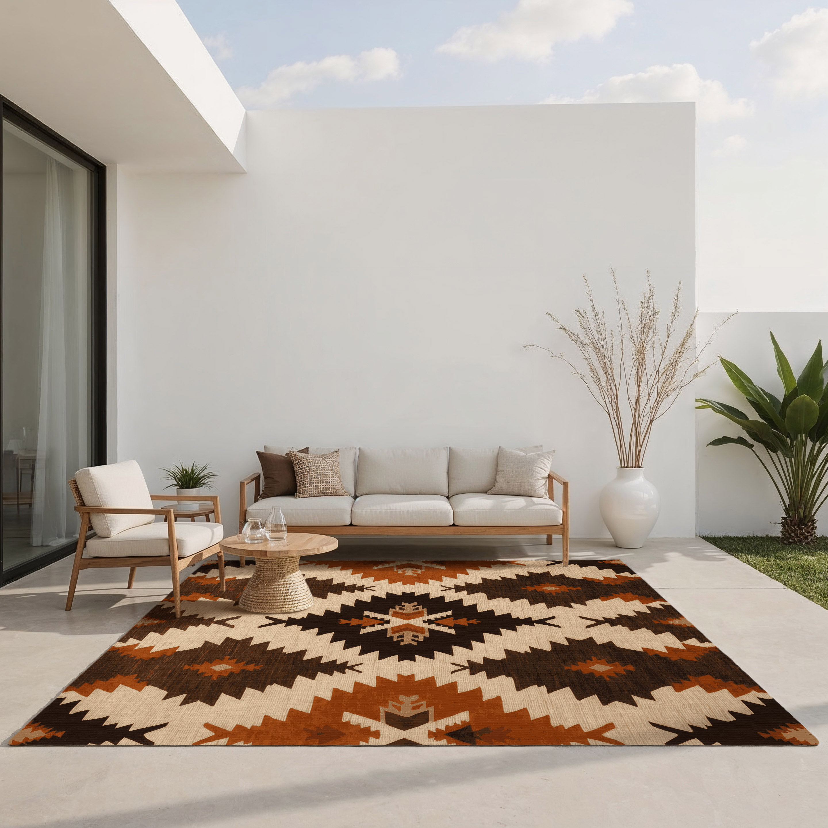 Loon Peak® Canyon Solace Indoor And Outdoor Area Rug | Wayfair