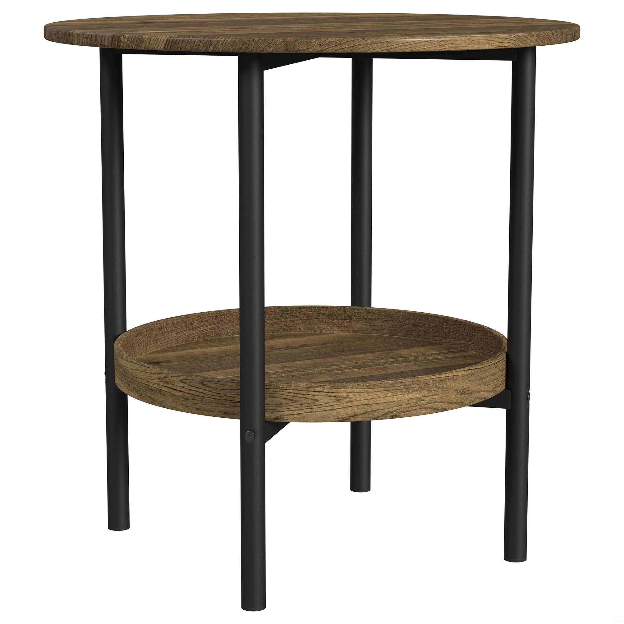 Ophelia & Co. Round Top Side End Table | Wayfair
