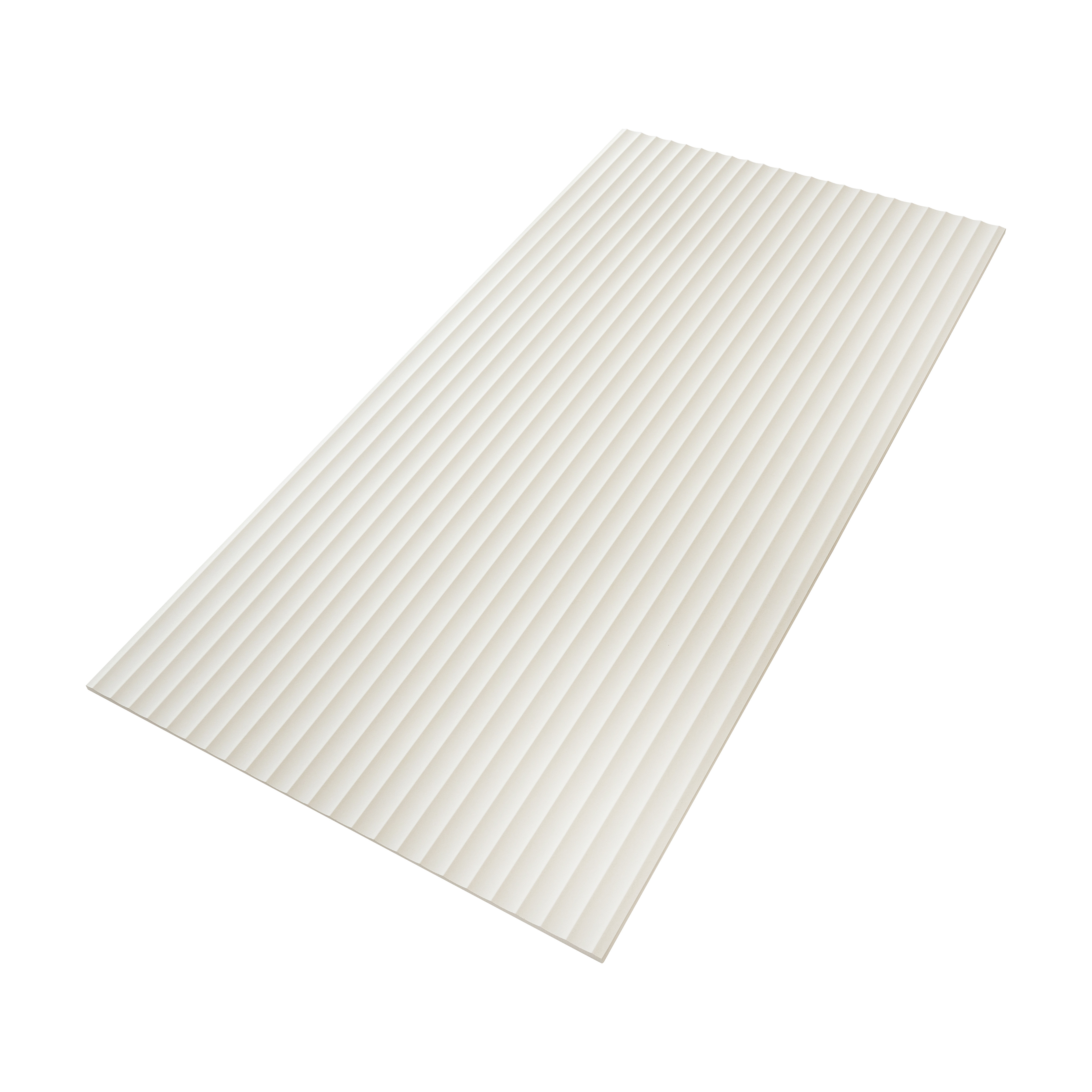 Apollo Tile Terrain 24x48 Soft White Porcelain Large Format Fluted ...