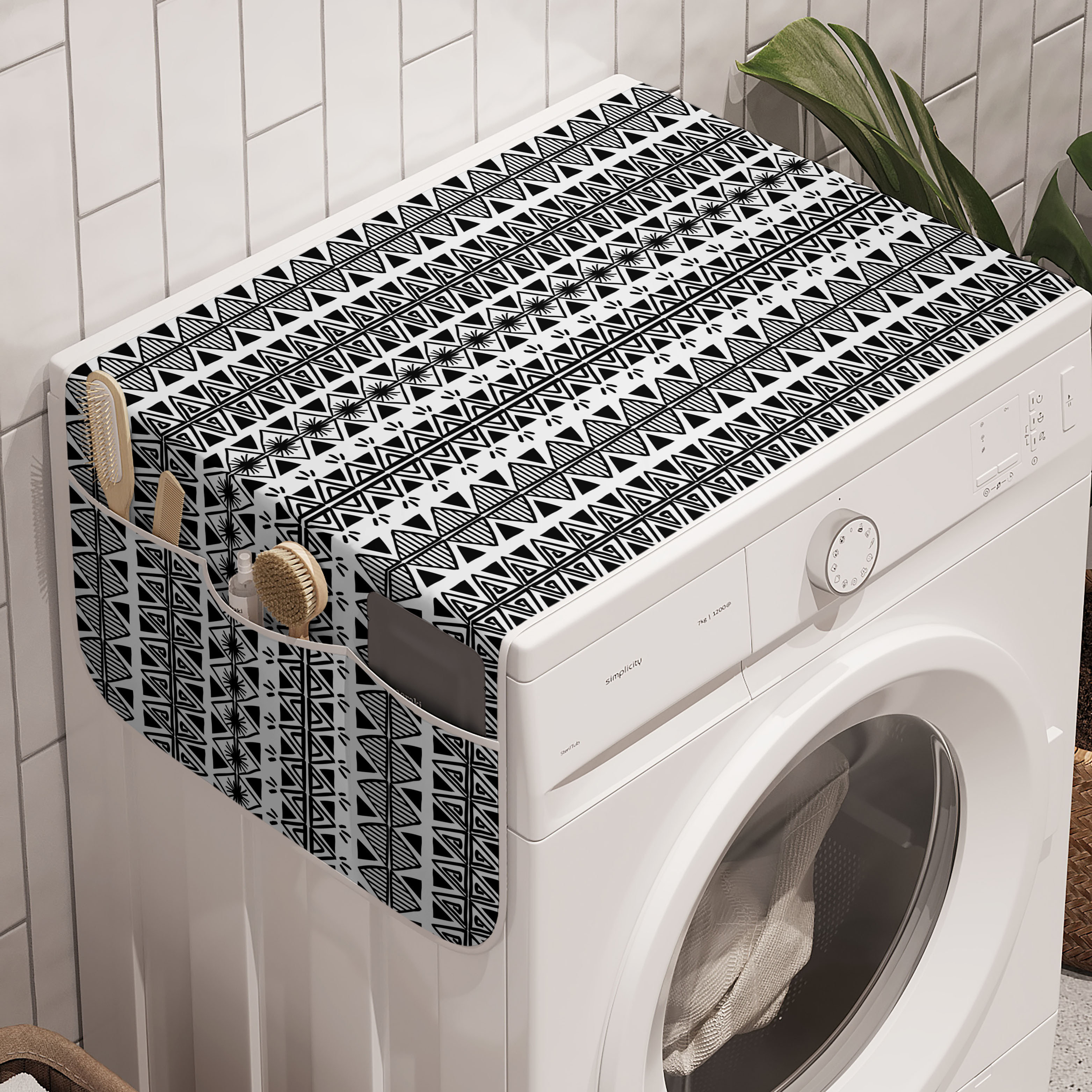 East Urban Home Mexican Washing Machine Organizer Pack of 2 47" x 18.5 ...