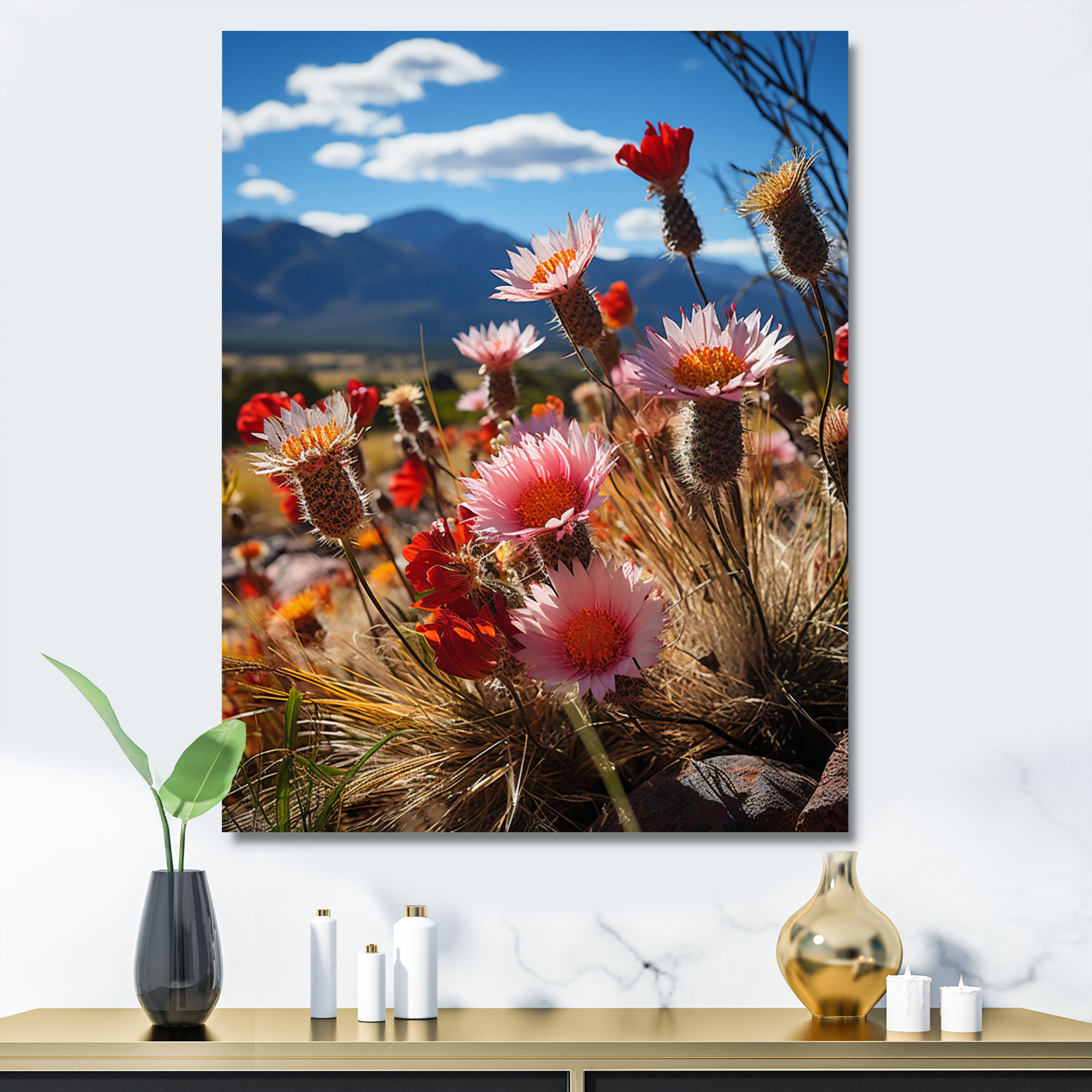 Red Barrel Studio® Australia Stirling Ranges Wildflowers II On Canvas ...