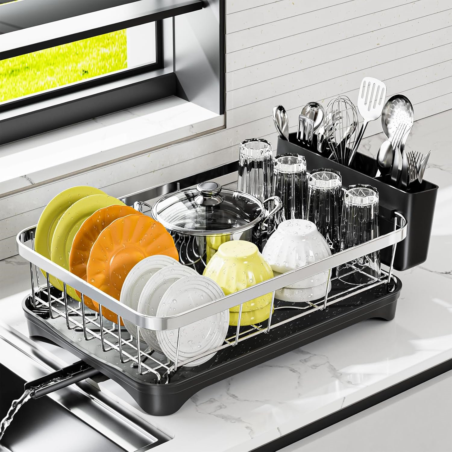 Factory Direct Wholesales NN Stainless Steel Dish Drying Rack With ...