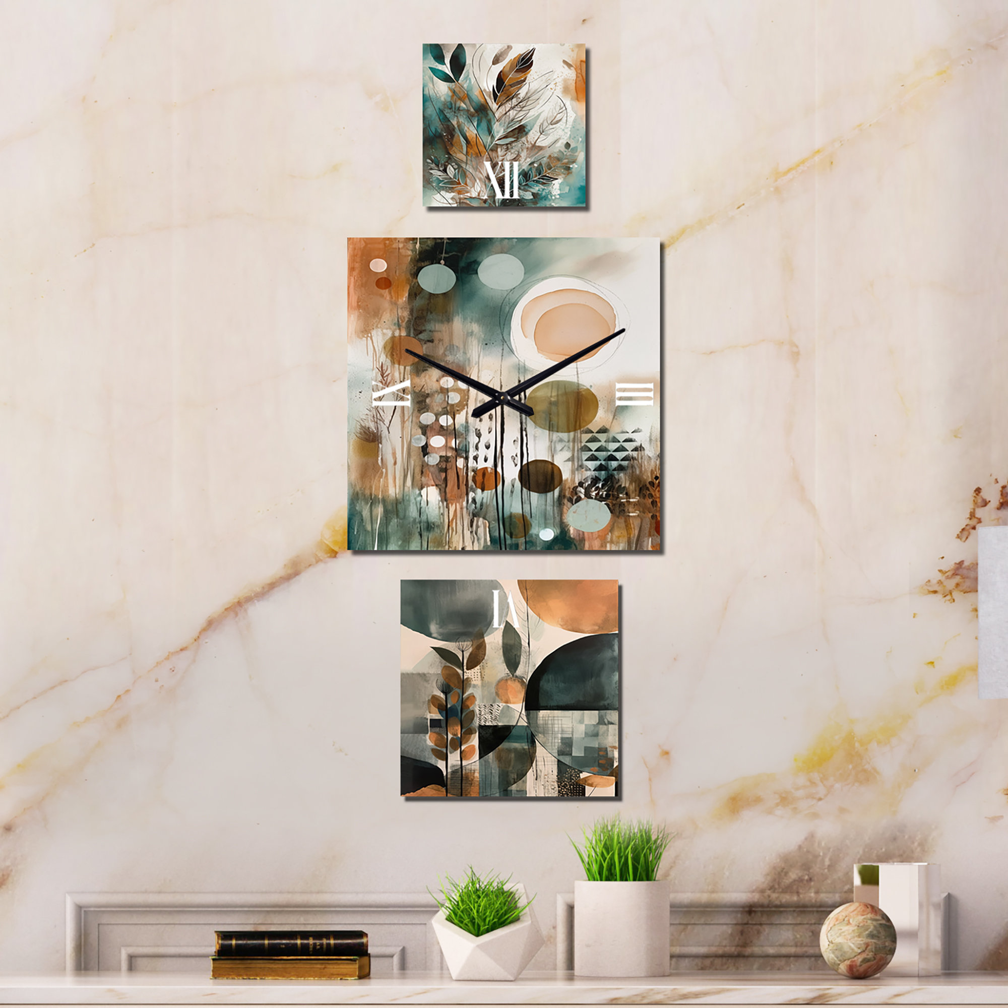 Latitude Run® Shanelly Metal Wall Clock | Wayfair