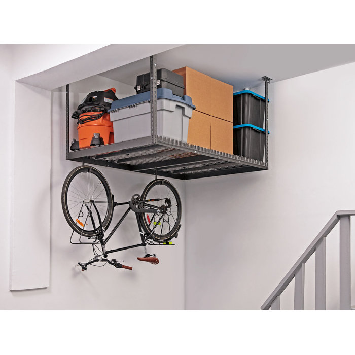 NewAge Products VersaRac 4ft x 8ft Adjustable Garage Overhead Rack ...