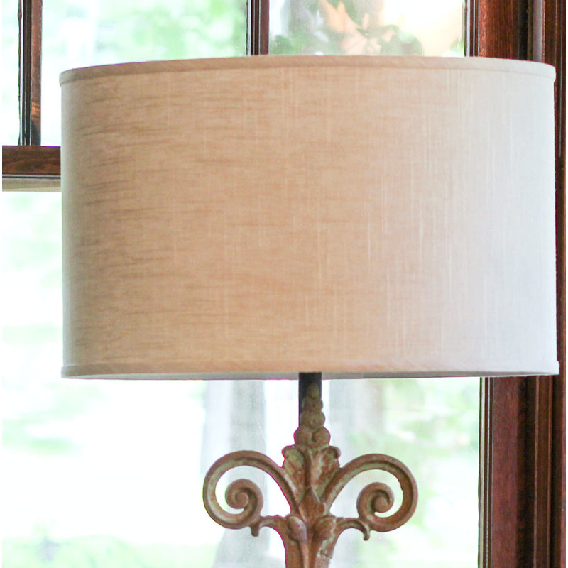 Canora Grey Linen Ellipse Lamp Shade & Reviews | Wayfair